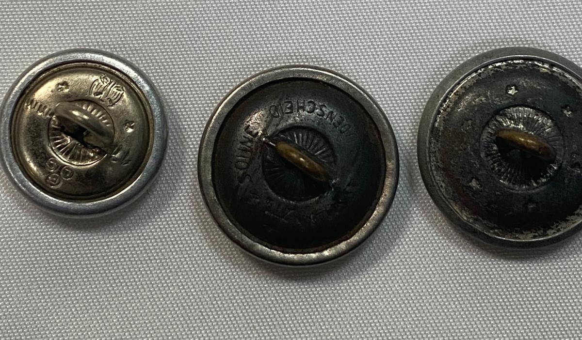 WW2 German Heer Tunic Buttons