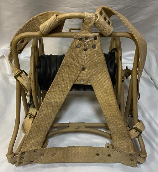 WW2 German Signalman's Backpack Cable Layer