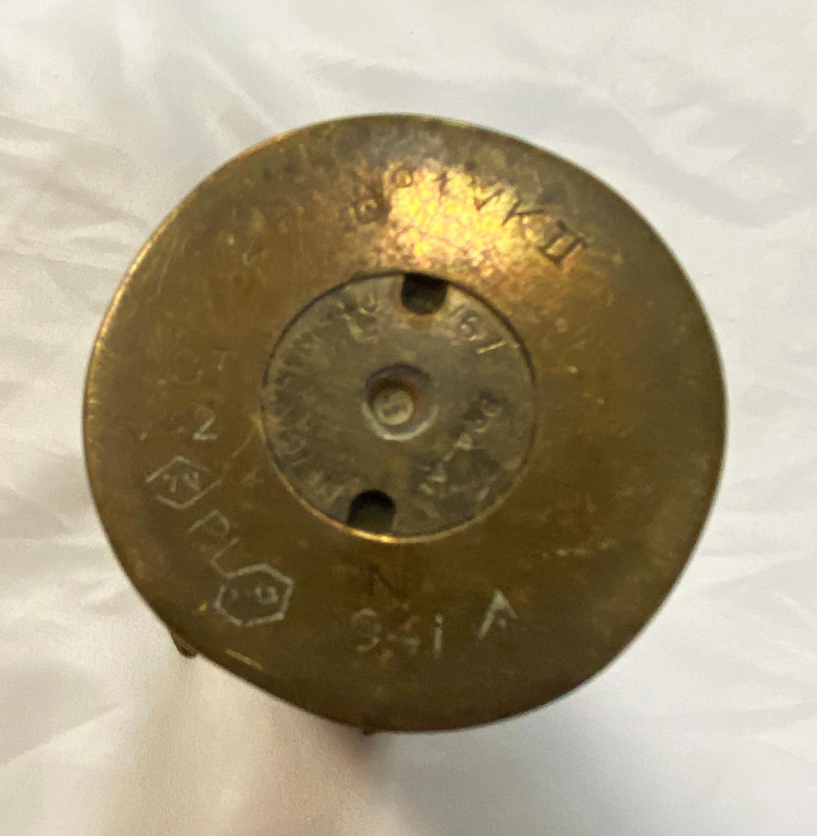 WW2 British 2 Pounder Shell Trench Art