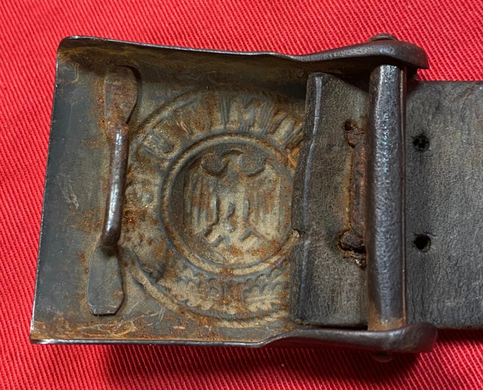 WW2 German Army Belt & Buckle