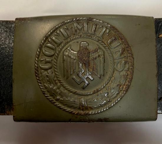 WW2 German Army Belt & Buckle