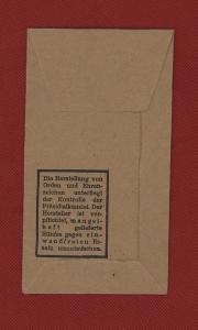 Replica WW2 German 'LDO' Award Paper Envelope