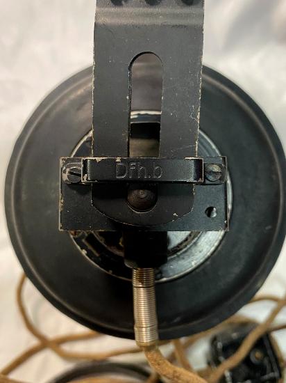 WW2 German Panzer Headphones & Throat Microphones
