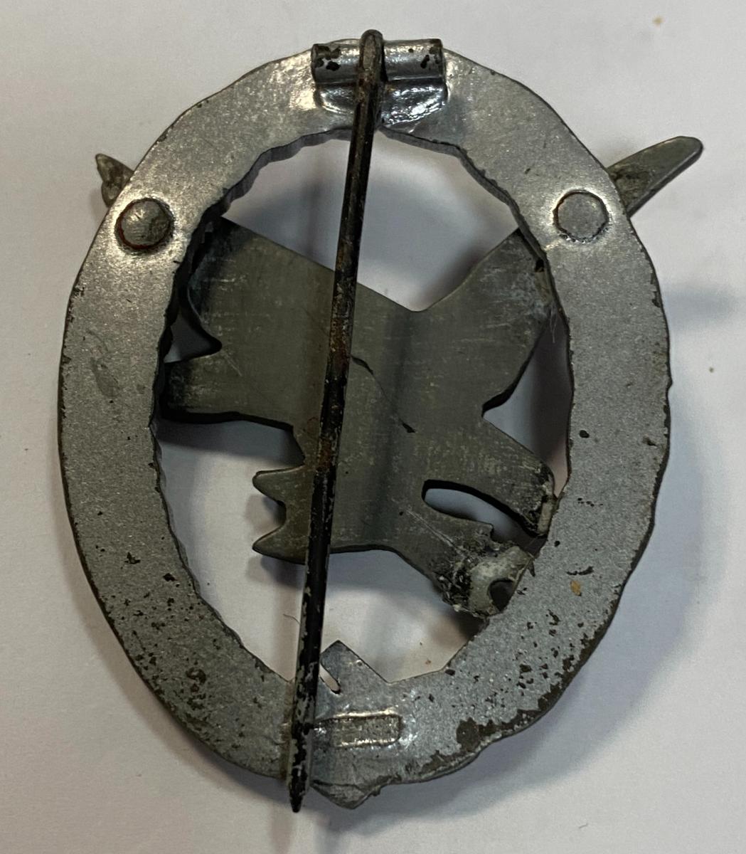 WW2 German Luftwaffe Radio Operator Air Gunner Badge