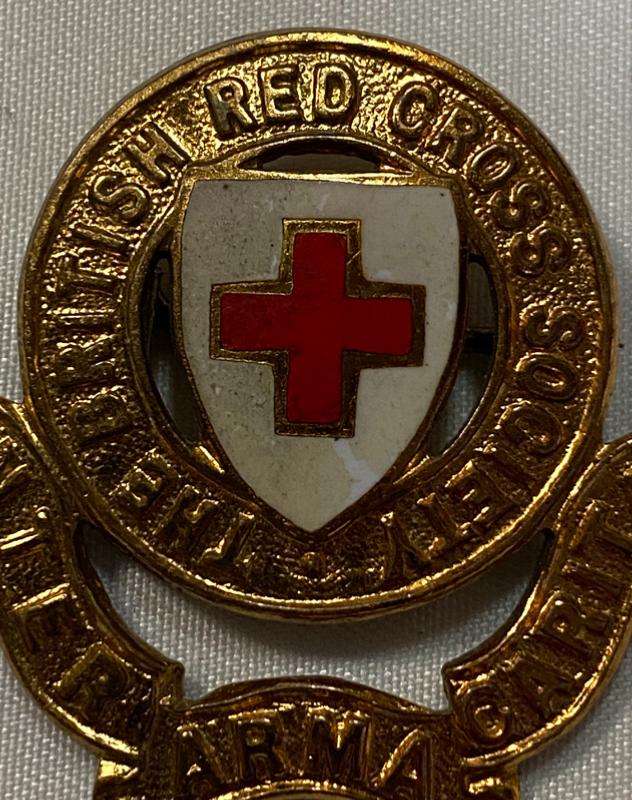 WW2 British Red Cross Society Badge