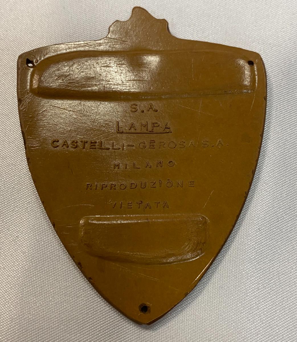 WW2 Italian G.I.L. Fascist Youth Napoli Armshield