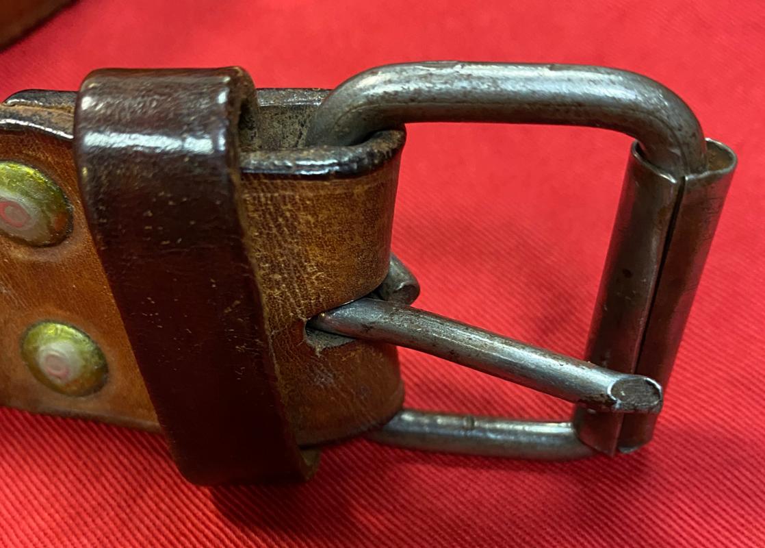 WW2 Soviet Leather Belt