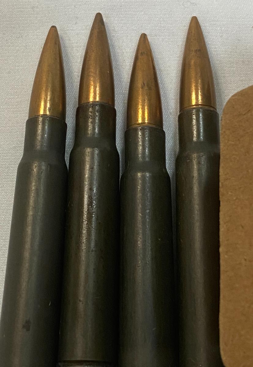 WW2 German S.M.K. Armour Piercing Ammunition In 15 Round Box