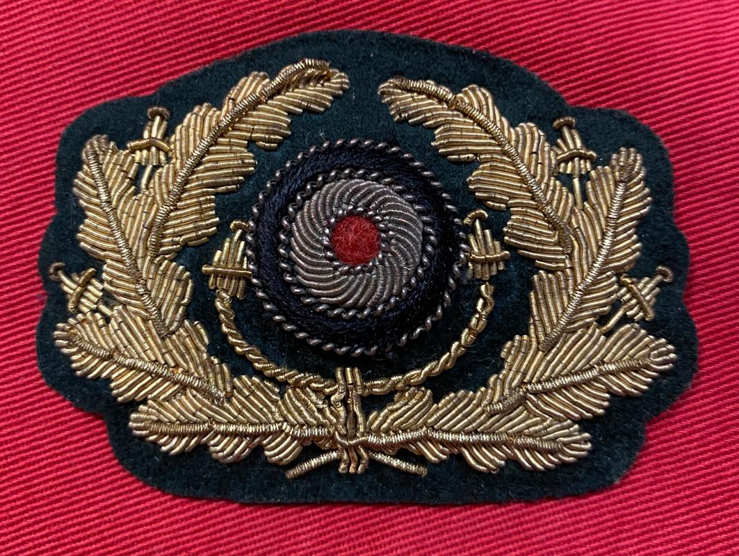 WW2 German Army General's Visor Cap Cockade