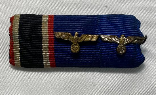 WW2 German Three Medal Ribbon Bar