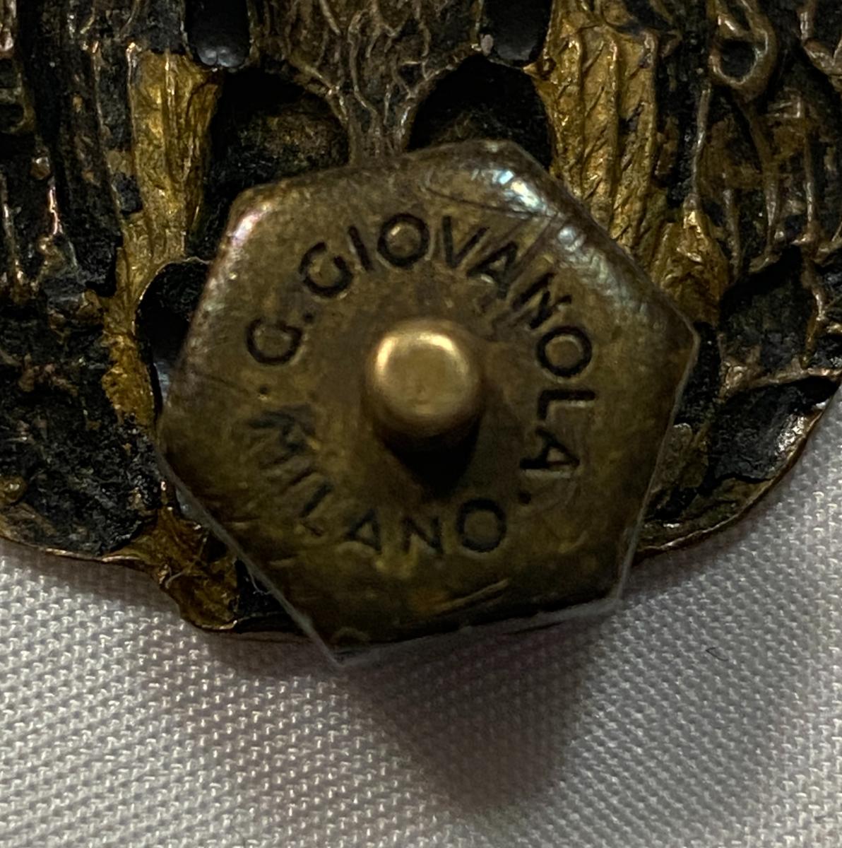 Italian WW2 Air Force Cap Badge