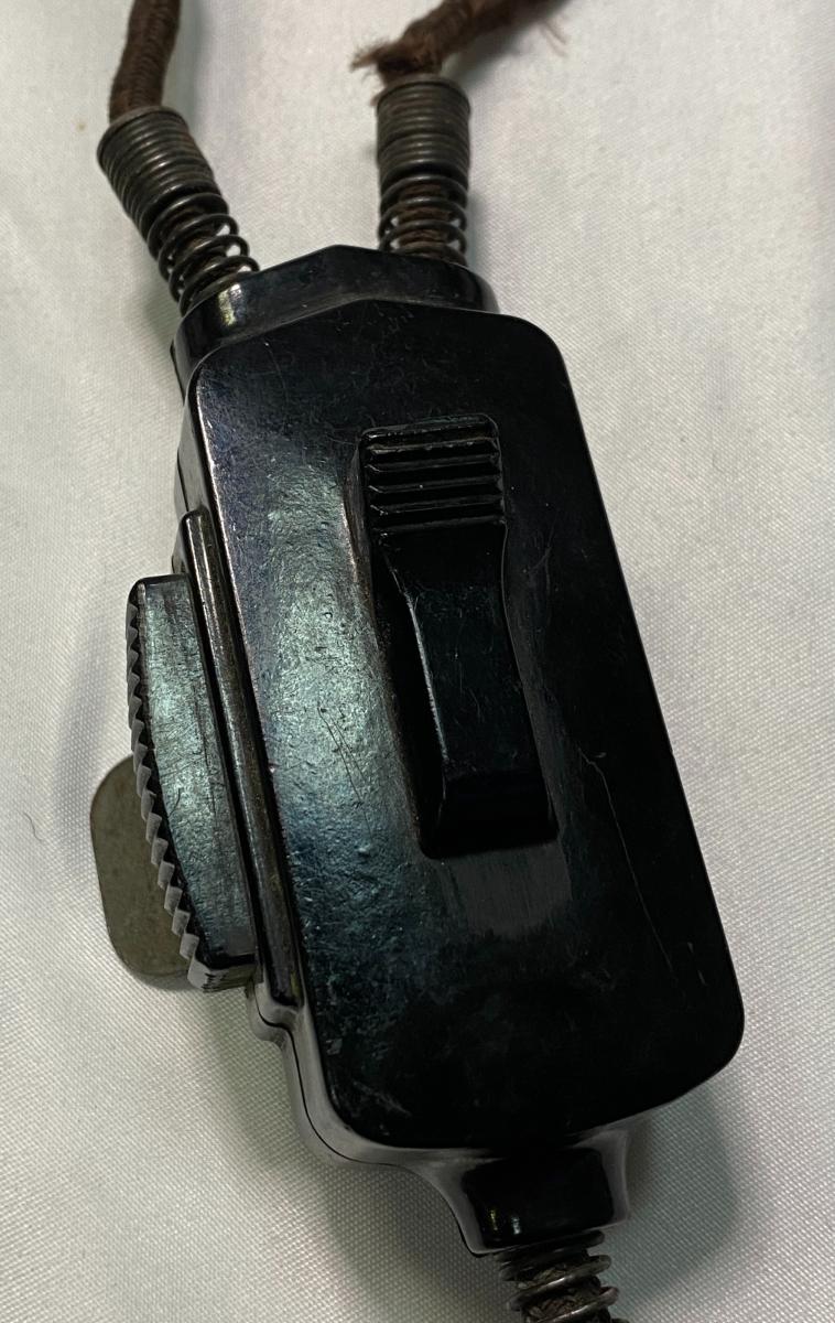 WW2 German Panzer Headphones & Throat Microphones