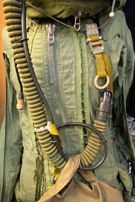 Soviet Union MIG Pilot Flight Helmet & Pressure Suit