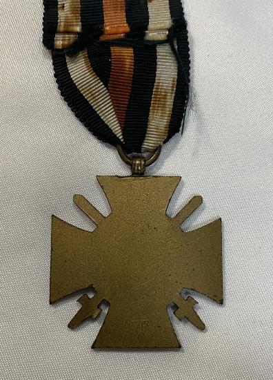 WW2 German Cross Of Honour With Swords