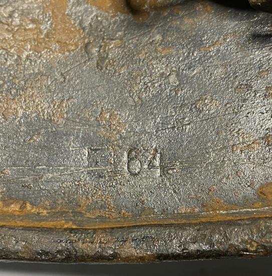 WW2 German SS VT / Waffen SS Double Decal M35 Helmet