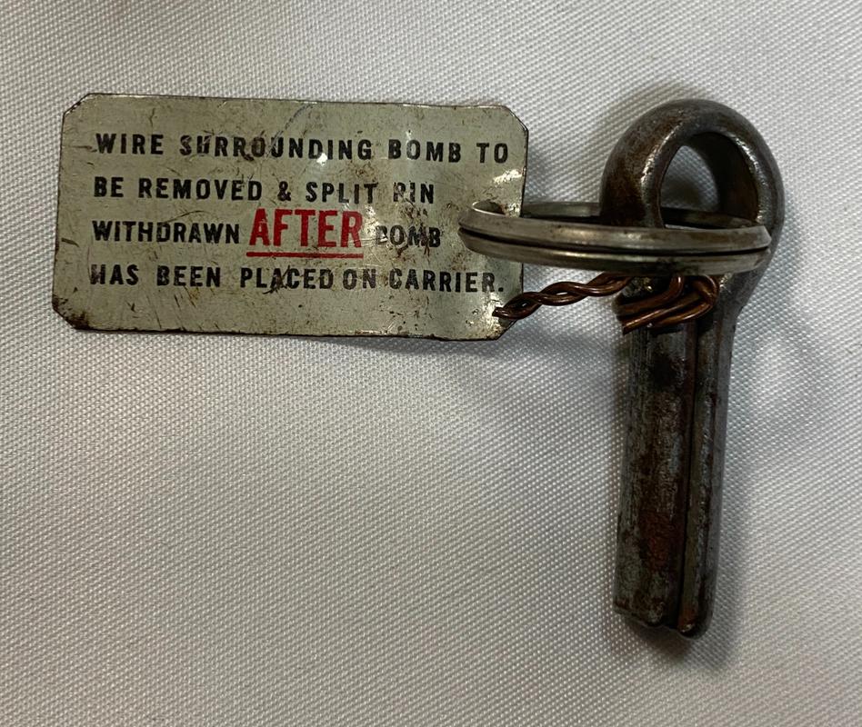 WW2 U.S.A.A.F. Bomb Arming Pin