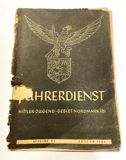 WW2 German Hitler Youth Fuhrerdienst/ Unser Kampf 1944 Booklets