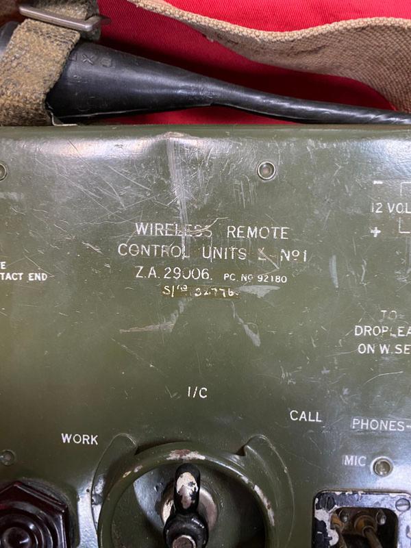 WW2 British Wireless Remote Control Unit No.1