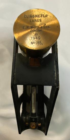 WW2 British Royal Artillery Clinometer