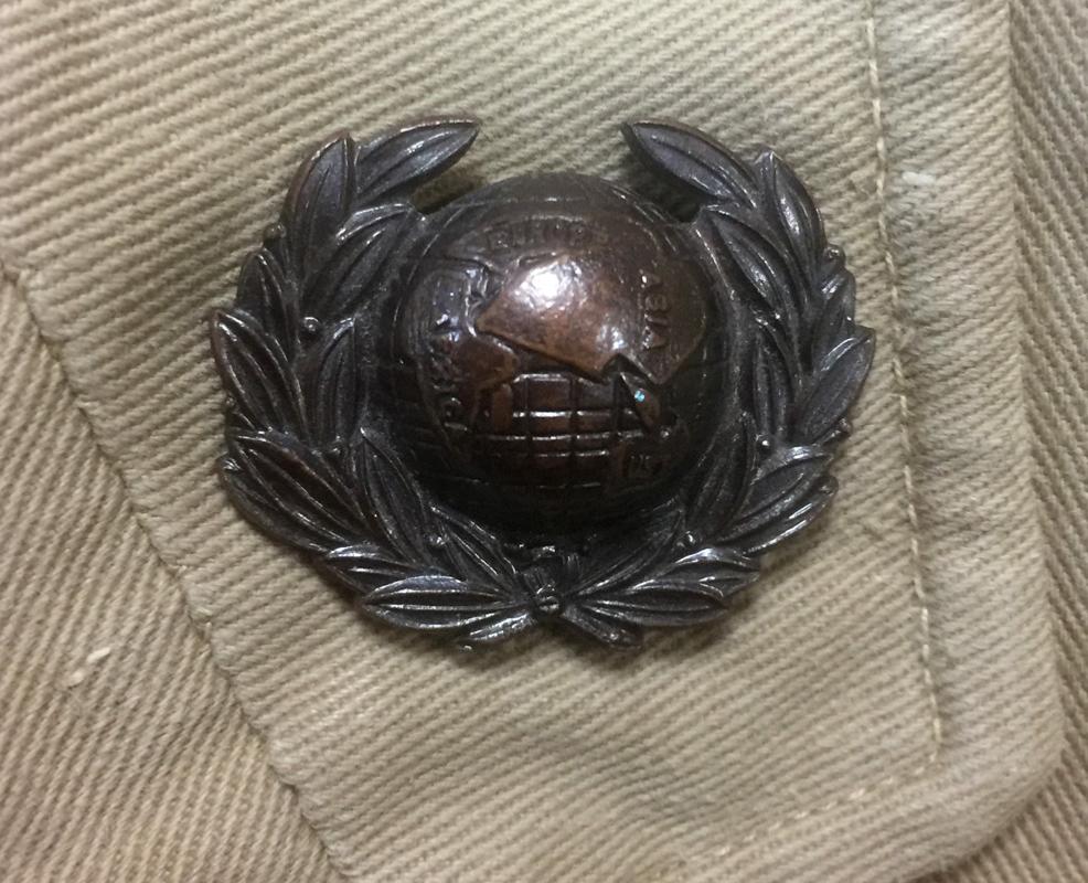 WW2 British Royal Marine Commando Officer's Overseas Dress Jacket