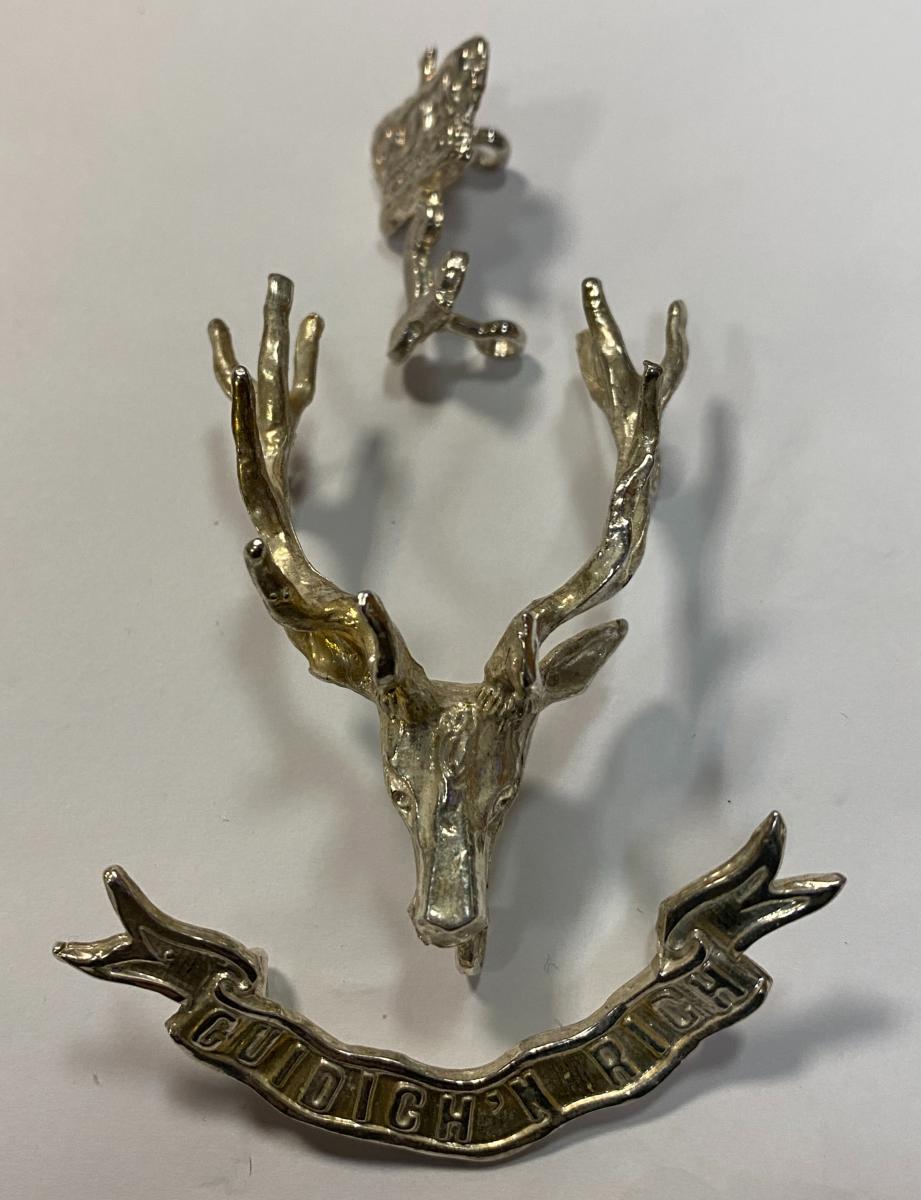 Seaforth Highlanders Officer's Cap Badge
