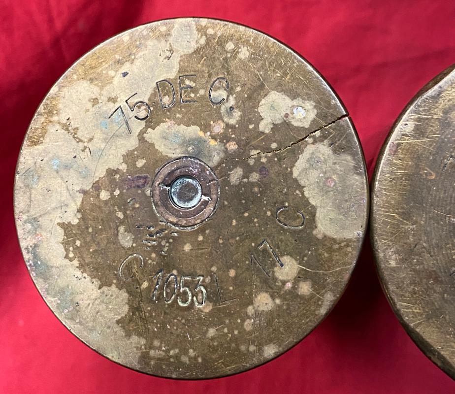 WW1 U.S. Trench Art Shells