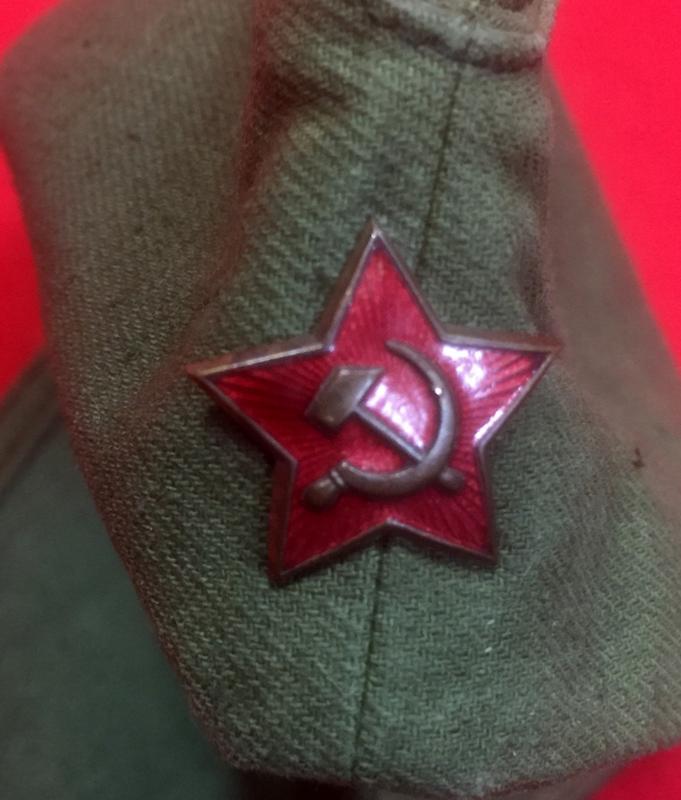 WW2 Soviet Pilotka Side Cap
