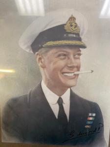 Edward Prince Of Wales Signed & Framed Portrait