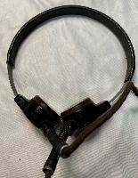 WW2 German Panzer Headphones & Throat Microphones