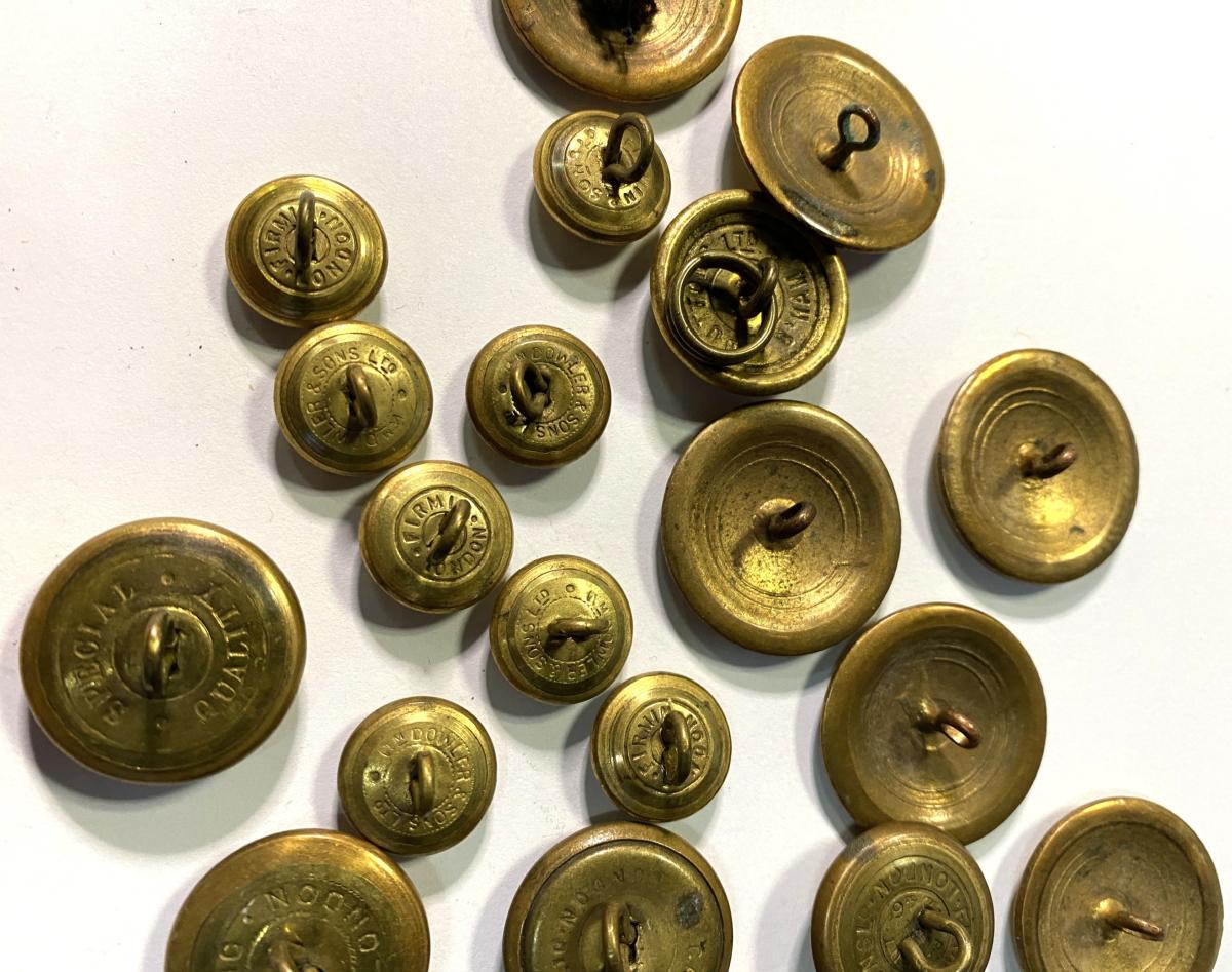 WW1 Royal Navy Tunic Buttons