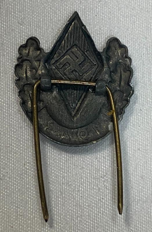 WW2 German Hitler Youth 1943 Festival Day Badge