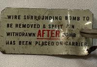 WW2 U.S.A.A.F. Bomb Arming Pin
