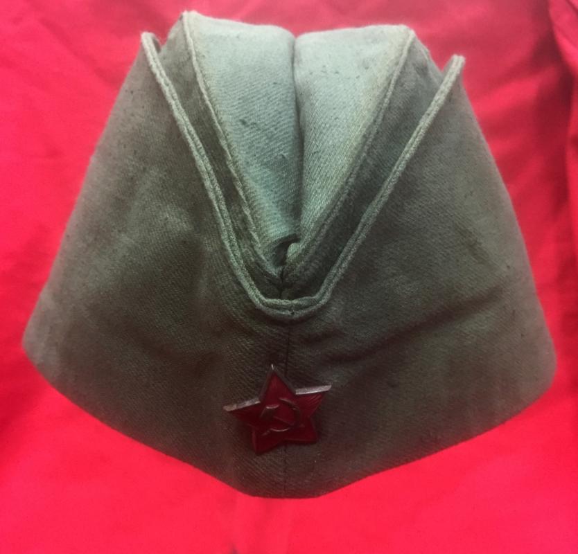WW2 Soviet Pilotka Side Cap