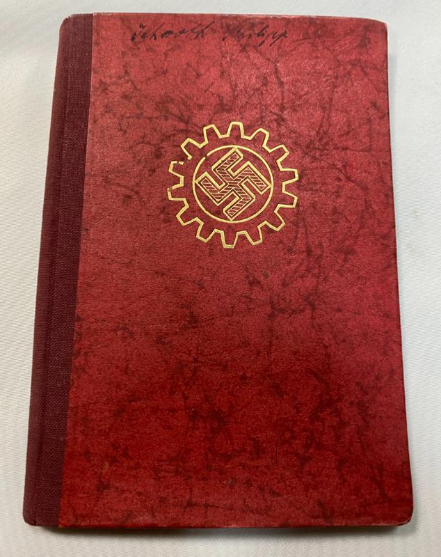 WW2 German D.A.F. Membership Book