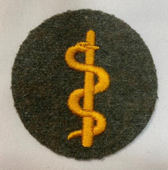 WW2 German Army Medical Trade Patch